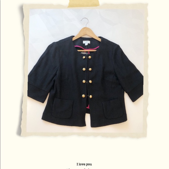 LOFT | Jackets & Coats | Newwithtag Loft Women Wool Jacket L | Poshmark